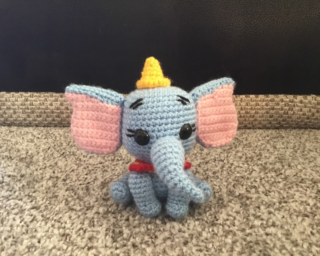Amigurumi Crochet funko Pop Style Dumbo Toy Toy for - Etsy