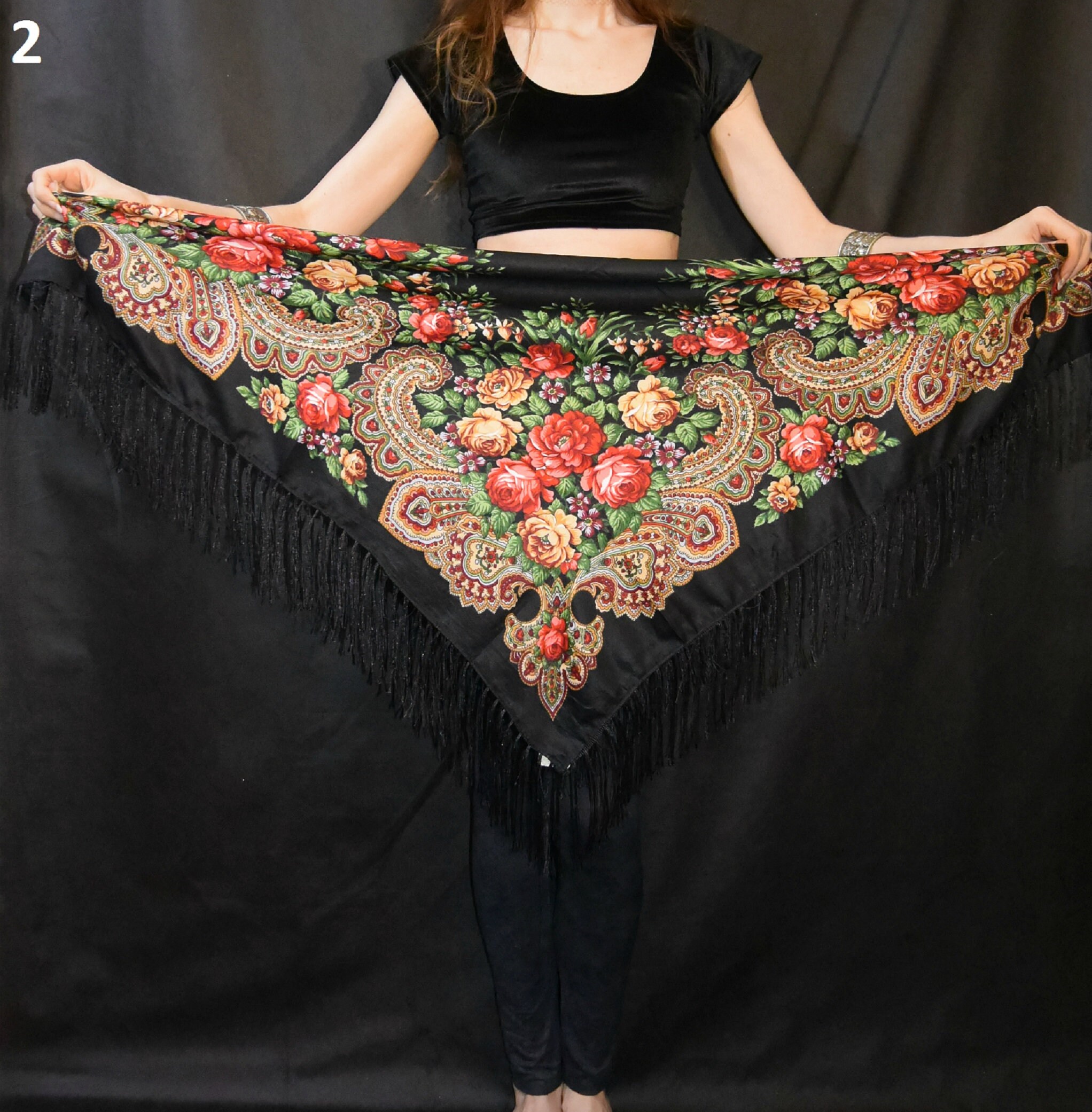 Foulards Hip ATS Tribal Fusion FreePeople Gypsy Belly Dance | Etsy