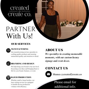 Small Business Sign, Custom 3D Logo Wall Sign, Acrylic Business Signage ...