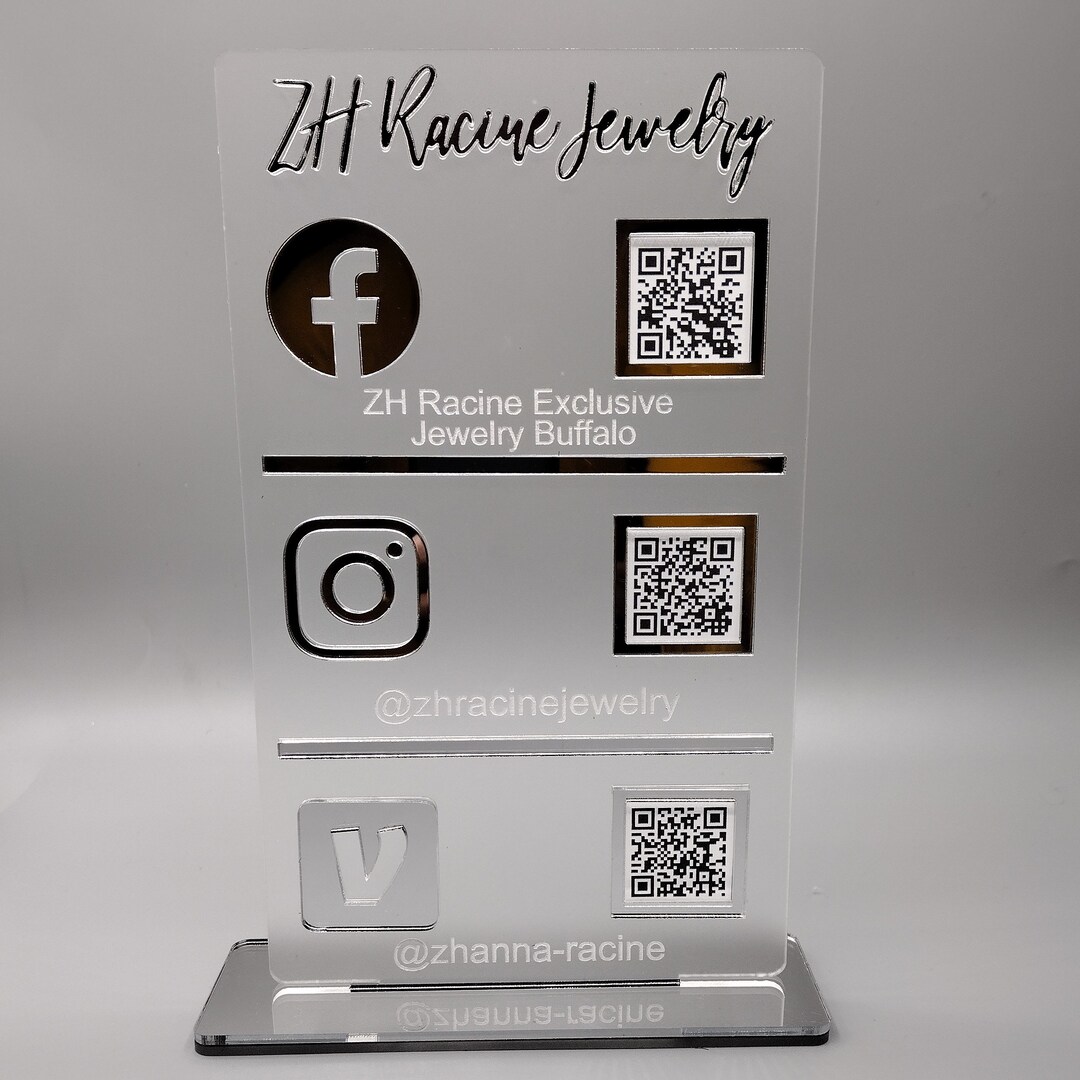 Business QR Code Sign , Scan to Pay Sign for Small Business Signage ...