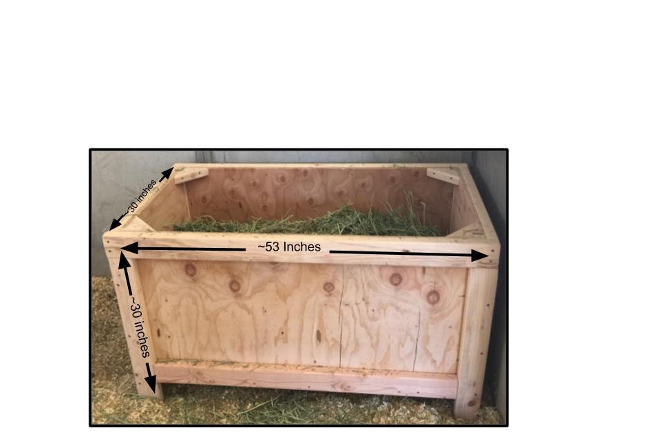 INSTRUCTIONS ONLY / Slow Feeder / Slow Grazer / Horse Hay Feeder ...