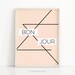Bonjour Print Modern Art Print Instant Download Printable - Etsy