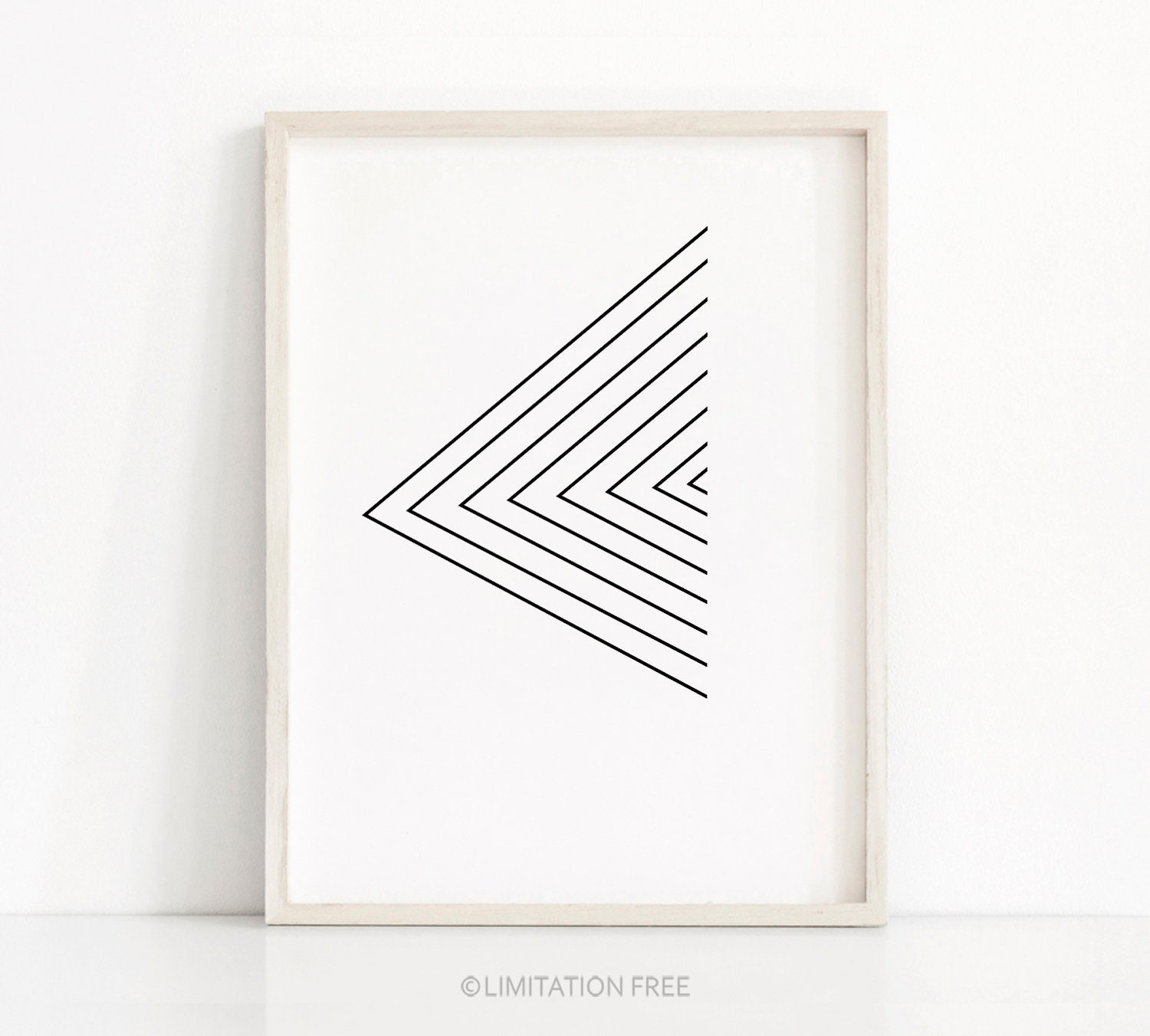 Printable Wall Art, Stripes Minimalist Poster, Minimal Wall Art ...