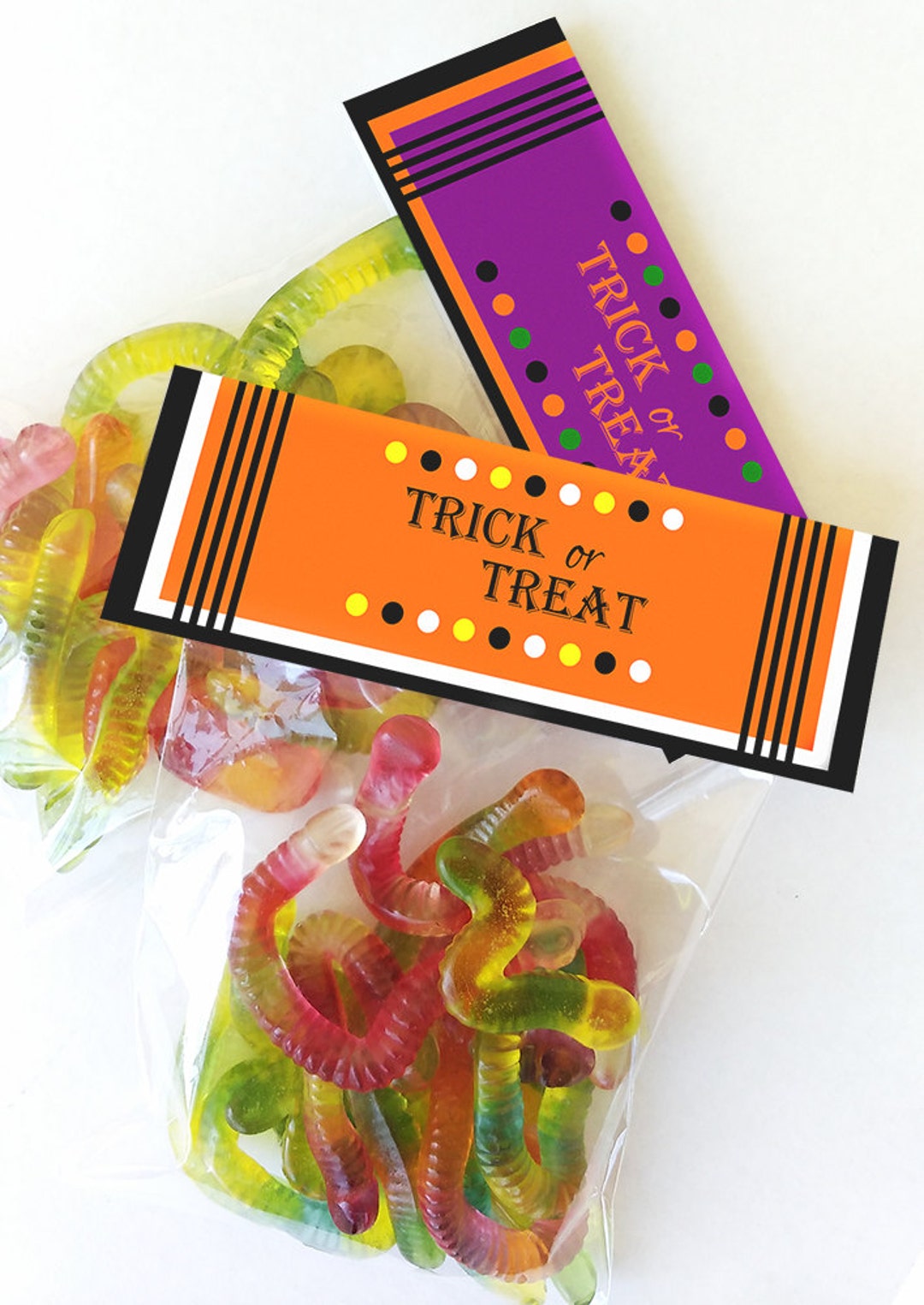 Halloween Printable Candy Bag Topper, Instant Download Printable ...