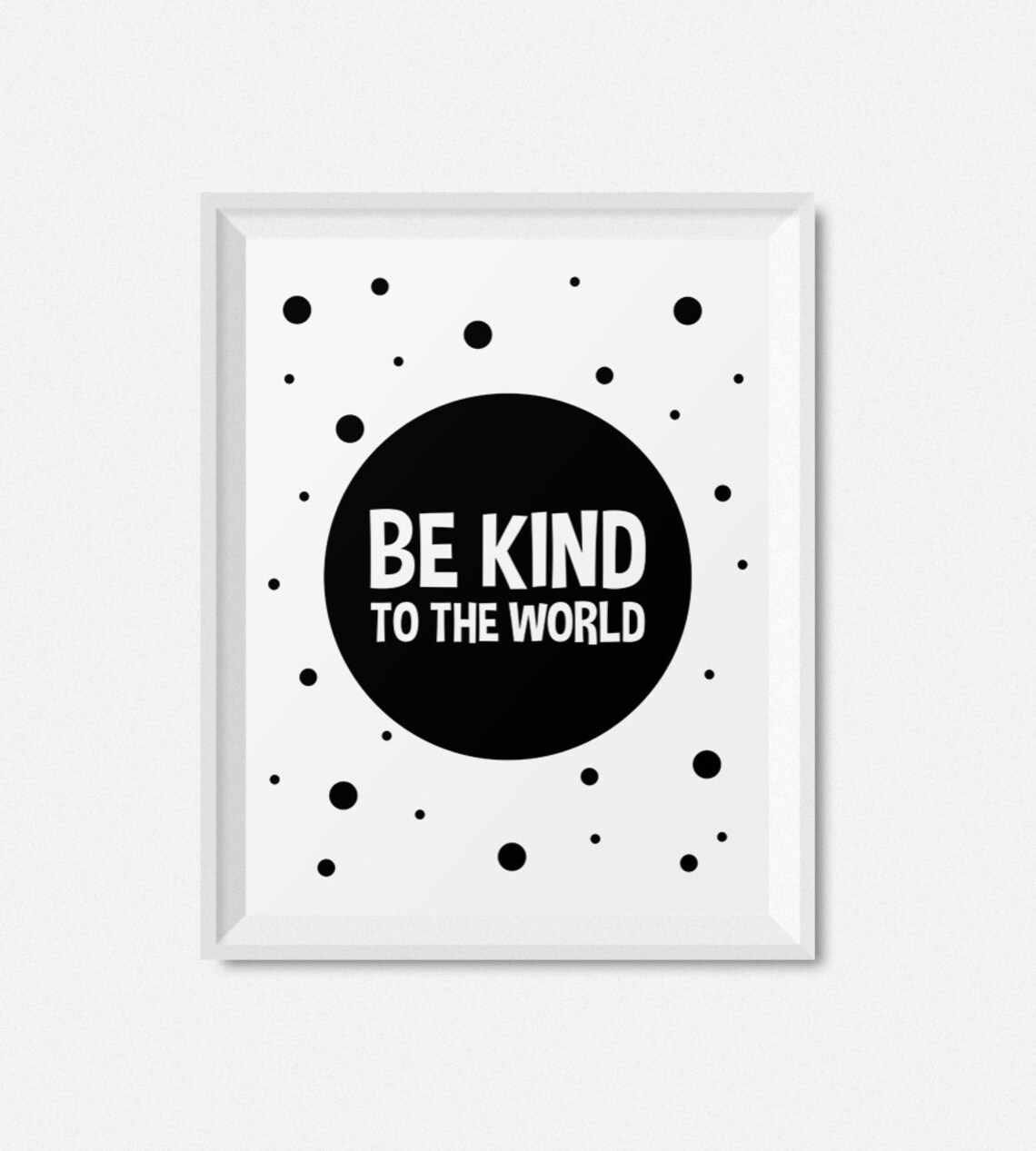 Be Kind Nursery Print Instant Download Printable Art Kids | Etsy