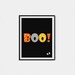 Halloween Printable Boo Sign, Digital Halloween Decor, Halloween Wall ...