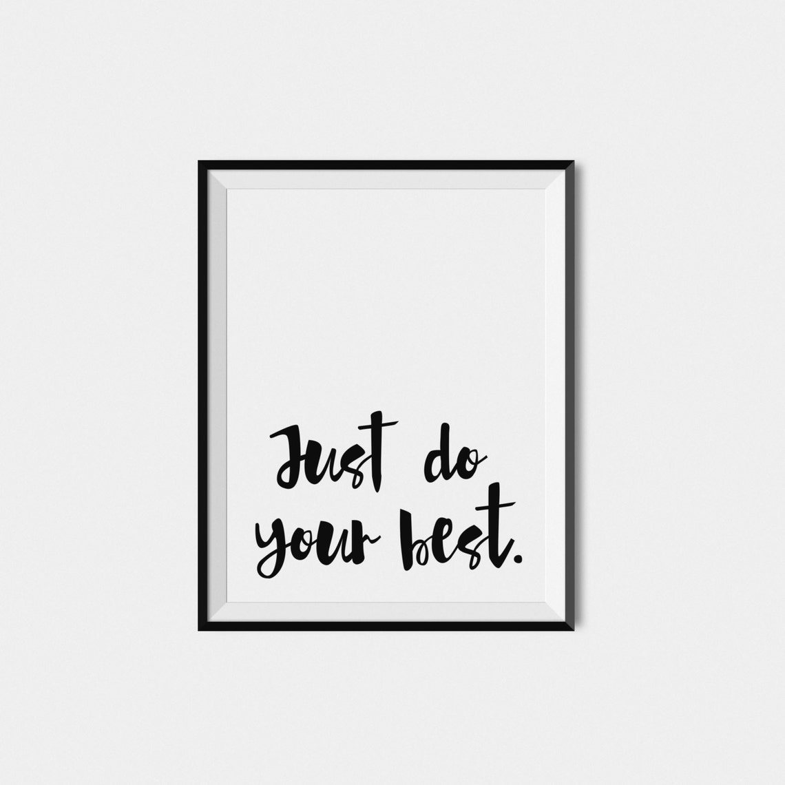 Typography Wall Art Print, Digital Download Art, Instant Download Wall ...