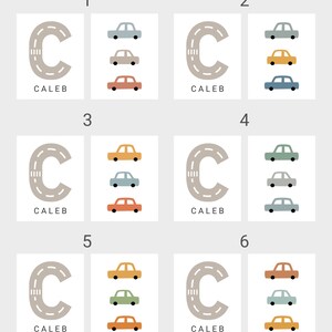 Car Nursery Print, Transportation Wall Art, Boys Nursery Art, Custom ...