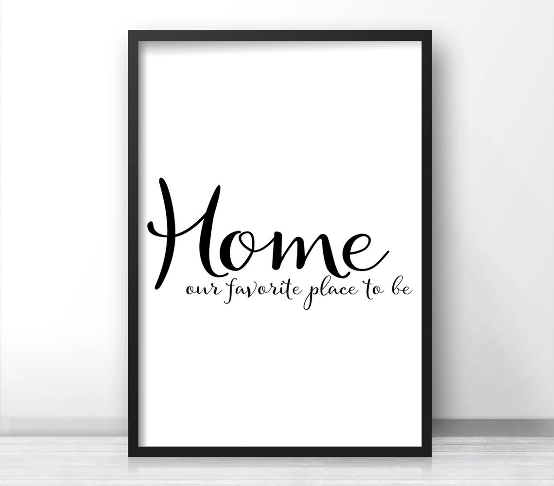 Printable Quote Wall Art Print Digital Download Print - Etsy