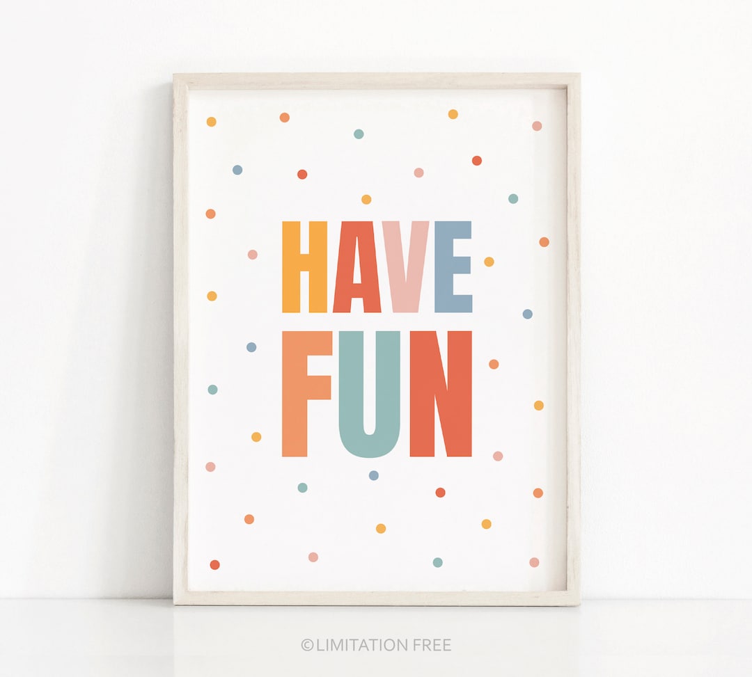 Kids Wall Art Printable, Nursery Art, Kids Room Art, Playroom Print ...