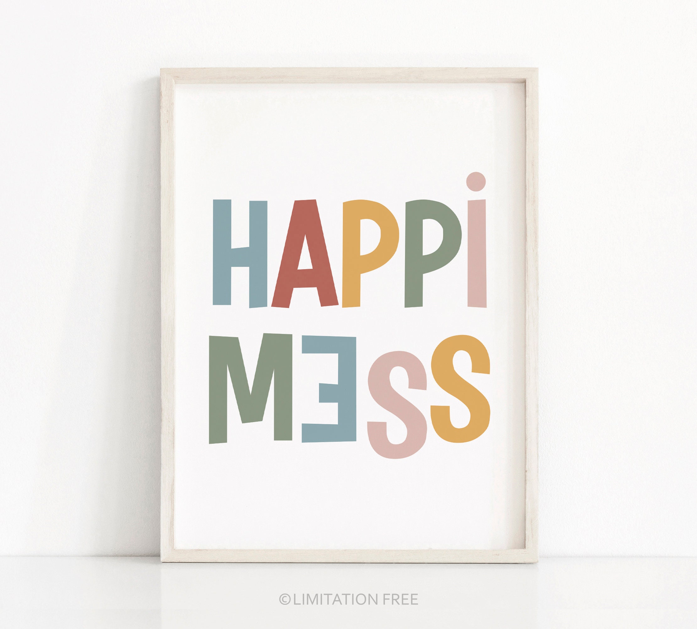 Happimess Kids Print Printable Playroom Decor Kids Wall Art - Etsy