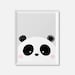 Panda Print Nursery Art Printable Instant Download Nursery - Etsy