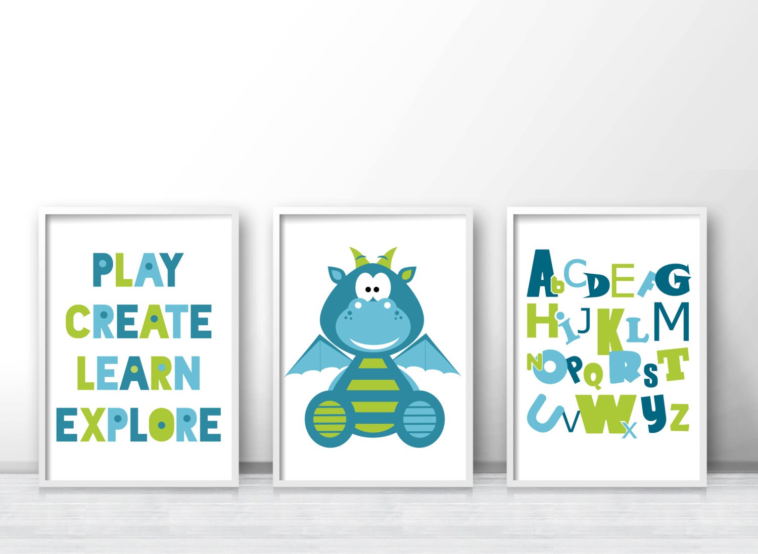 Printable Kids Wall Art Playroom Wall Art Prints Alphabet | Etsy
