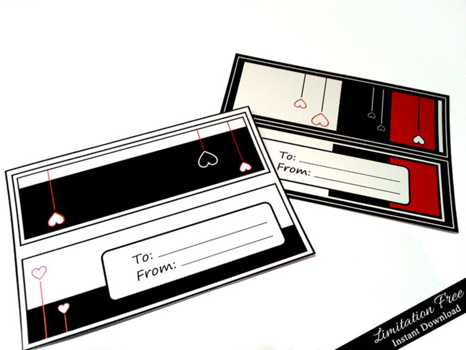 Printable Party Favor Bag Topper Valentine Gift Bag Topper - Etsy