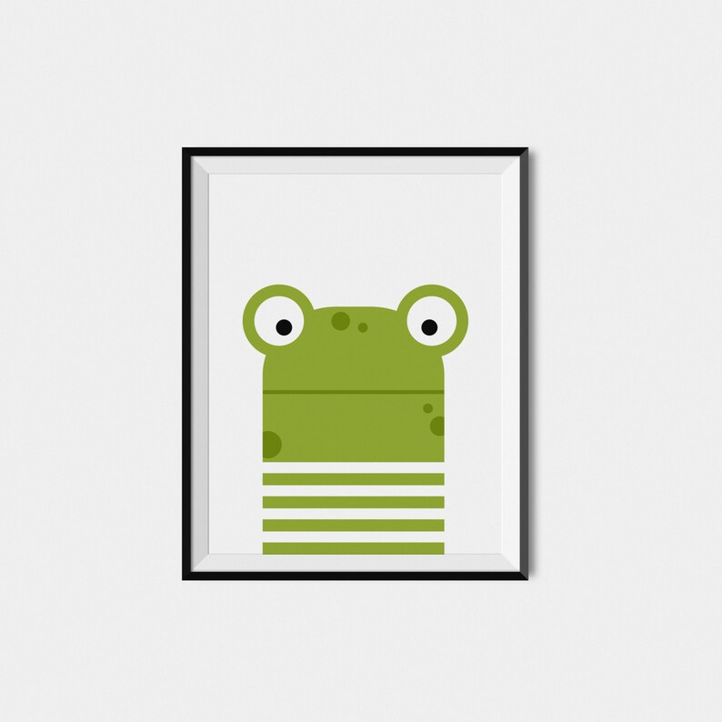 Nursery Print Frog Nursery Decor Nursery Art Kids Wall Art - Etsy