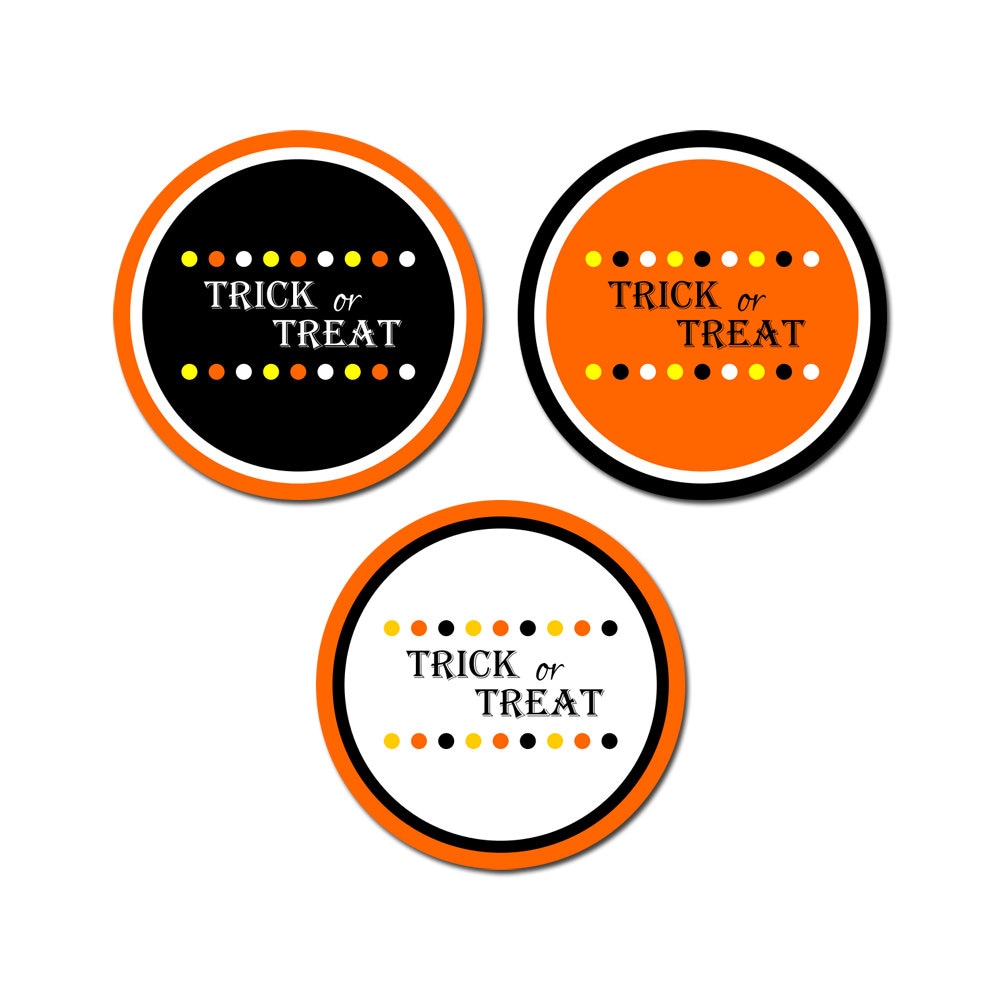 Printable Halloween Tags, Instant Download Halloween Printables ...