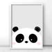 Panda Print Nursery Art Printable Instant Download Nursery - Etsy
