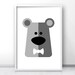 Bear Nursery Art Print, Animal Nursery Print, Kids Print, Baby Art ...