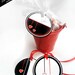 Printable Valentine Tags Black Red Heart Gift Tags Printable - Etsy