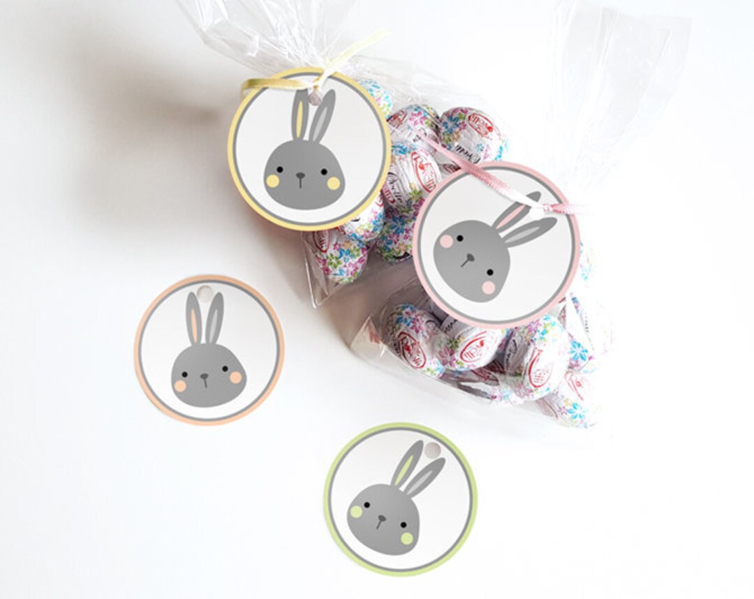 Printable Easter Tags, Easter Bunny Gift Tags, Easter Printables ...