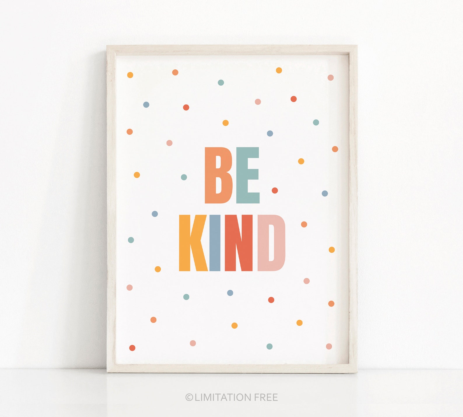 Be Kind Printable, Kids Wall Art, Nursery Prints, Playroom Decor, Kids ...