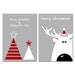 5x7 Printable Christmas Card, Instant Download Merry Christmas Card ...