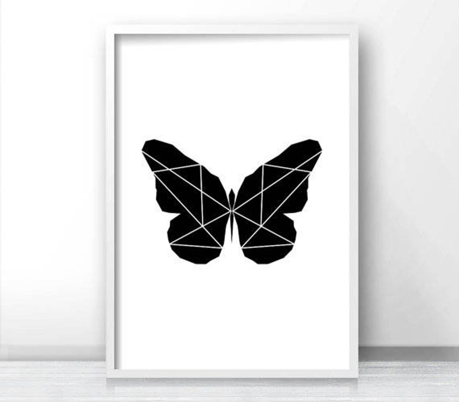 Black and White Prints Printable Wall Art Digital Download | Etsy