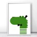 Crocodile Print, Kids Wall Art, Printable Nursery Art, Animal Kids ...