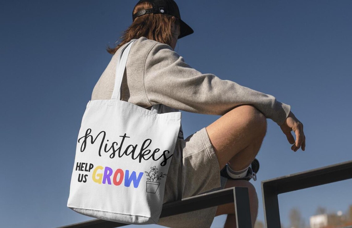 Mistakes Help Us Grow SVG & PDF - Etsy