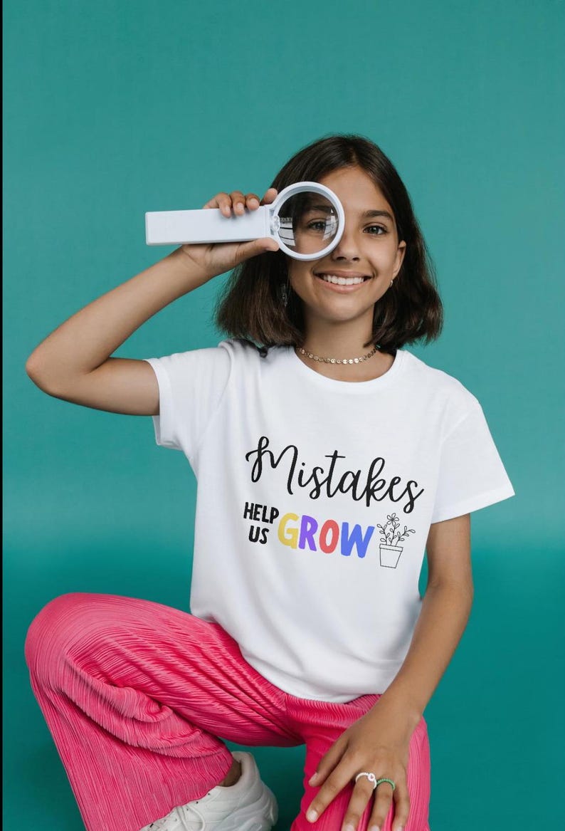Mistakes Help Us Grow SVG & PDF - Etsy