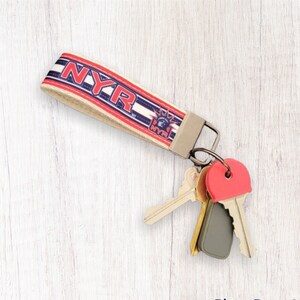 New York Rangers Short Lanyard /key Wristlets for Men and - Etsy