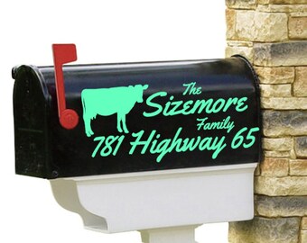 Cow mailbox | Etsy