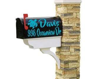 Vinyl mailbox decals | Etsy