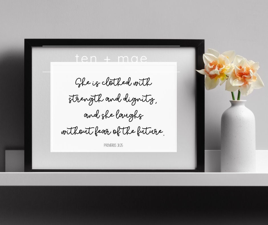 Printable Christian Art Digital Bible Prints Bible Verse for - Etsy