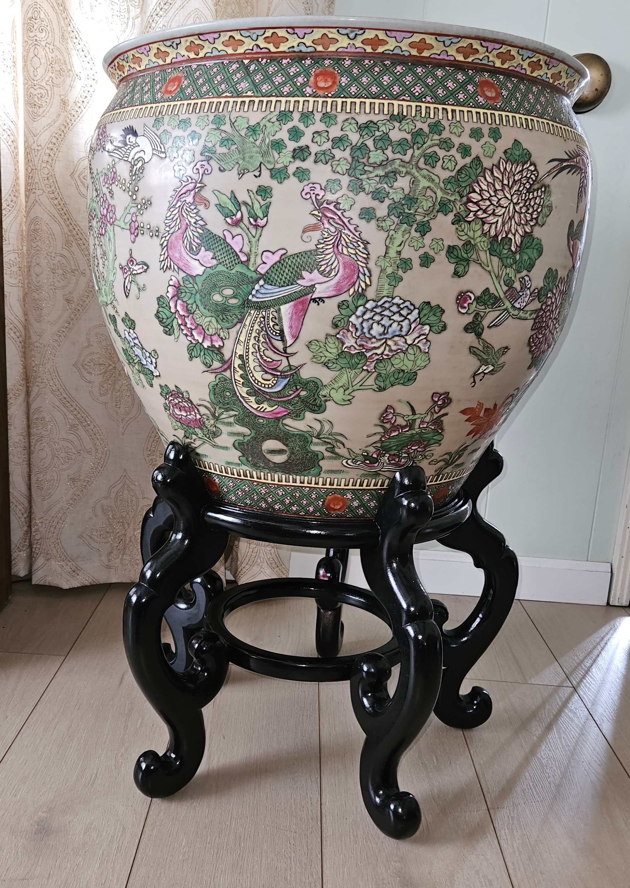 Chinese Fish Bowl Stand