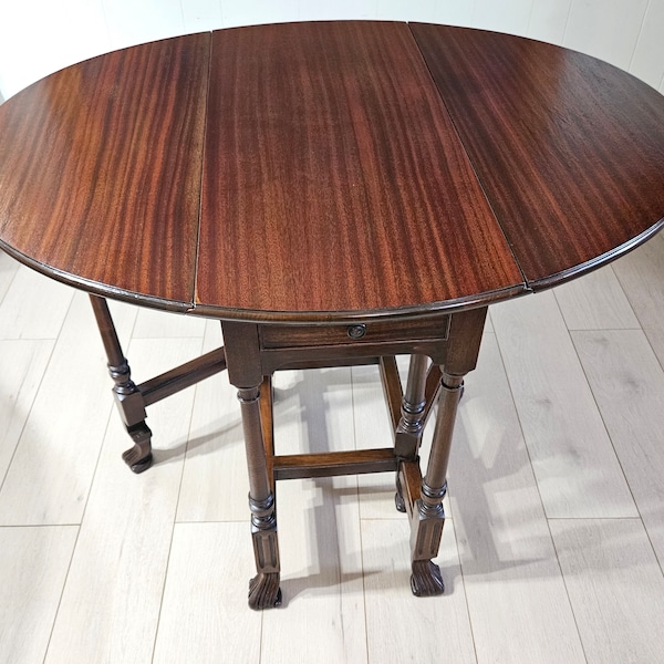 Antique Gateleg Table - Etsy