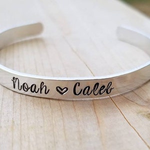 Personalized Name Cuff Bracelet Name Jewelry Personalized - Etsy