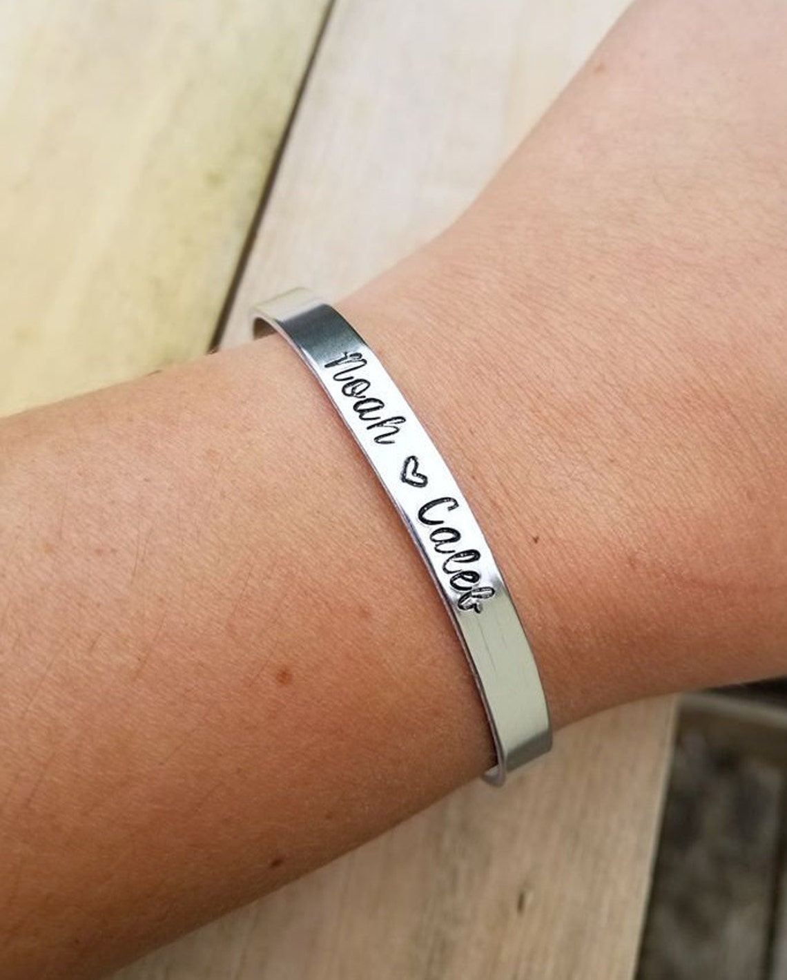 Personalized Name Cuff Bracelet, Name Jewelry, Personalized Gift ...