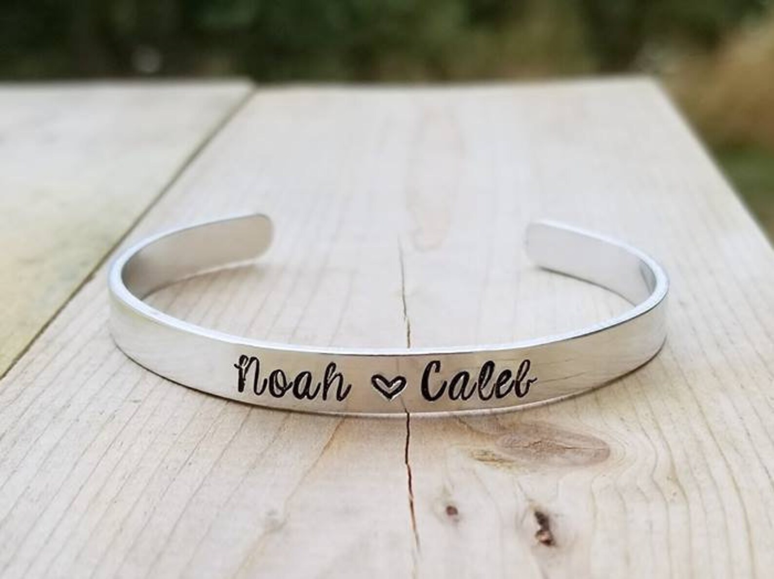 Personalized Name Cuff Bracelet, Name Jewelry, Personalized Gift ...