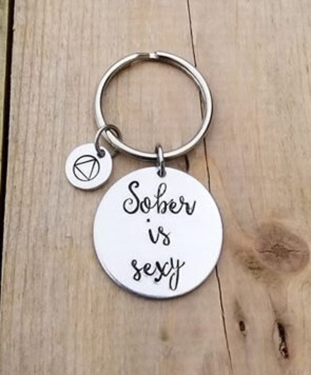 Sober is Sexy Keychain, Sobriety Gift, Sober Gift, Recovery Gift, Sober ...