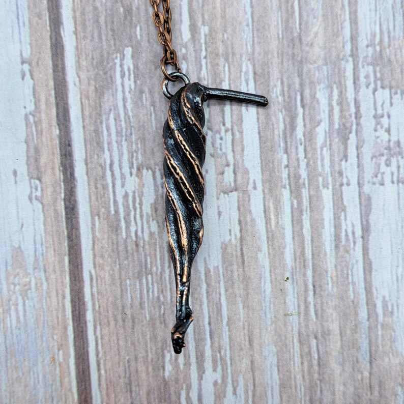 Copper Electroformed Indian Screw Tree Necklace - Etsy