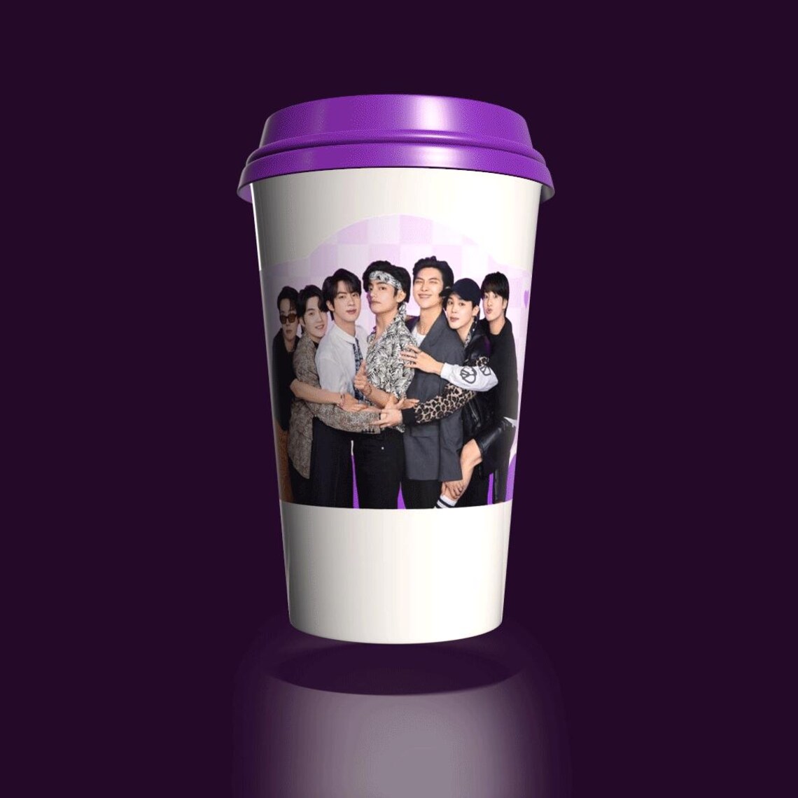 BTS KPOP Cupsleeve Design - Etsy