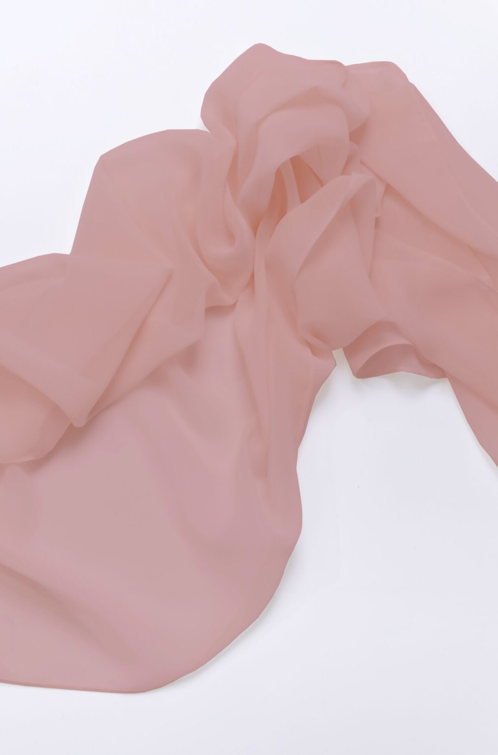 Chiffon Shawl Dusky Pink Blush Cover Up Wrap Pashmina - Etsy UK