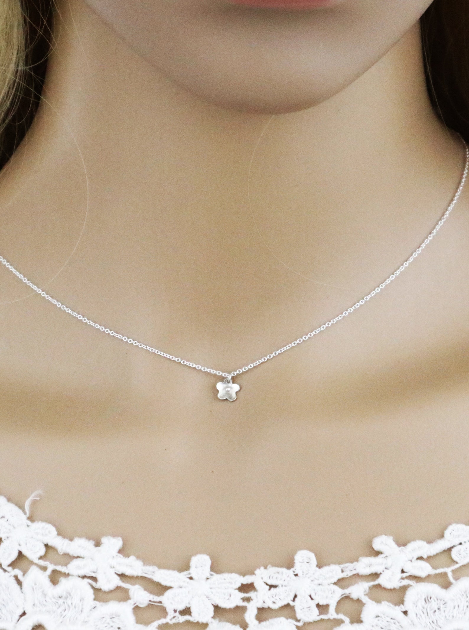 Buttercup Necklace Flower Pendant Necklace Dainty Necklace - Etsy