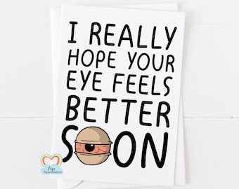 Cataract Card, Eye Surgery, Get Well Soon Eyes, Cataract Gits, Hope You ...
