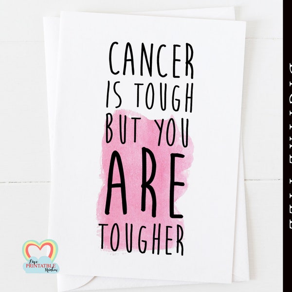 Cancer Free Card - Etsy