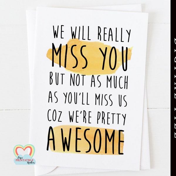 We Miss You - Etsy