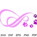 Pet Love Infinity SVG File Infinity Puppy Clipart Veterinary | Etsy