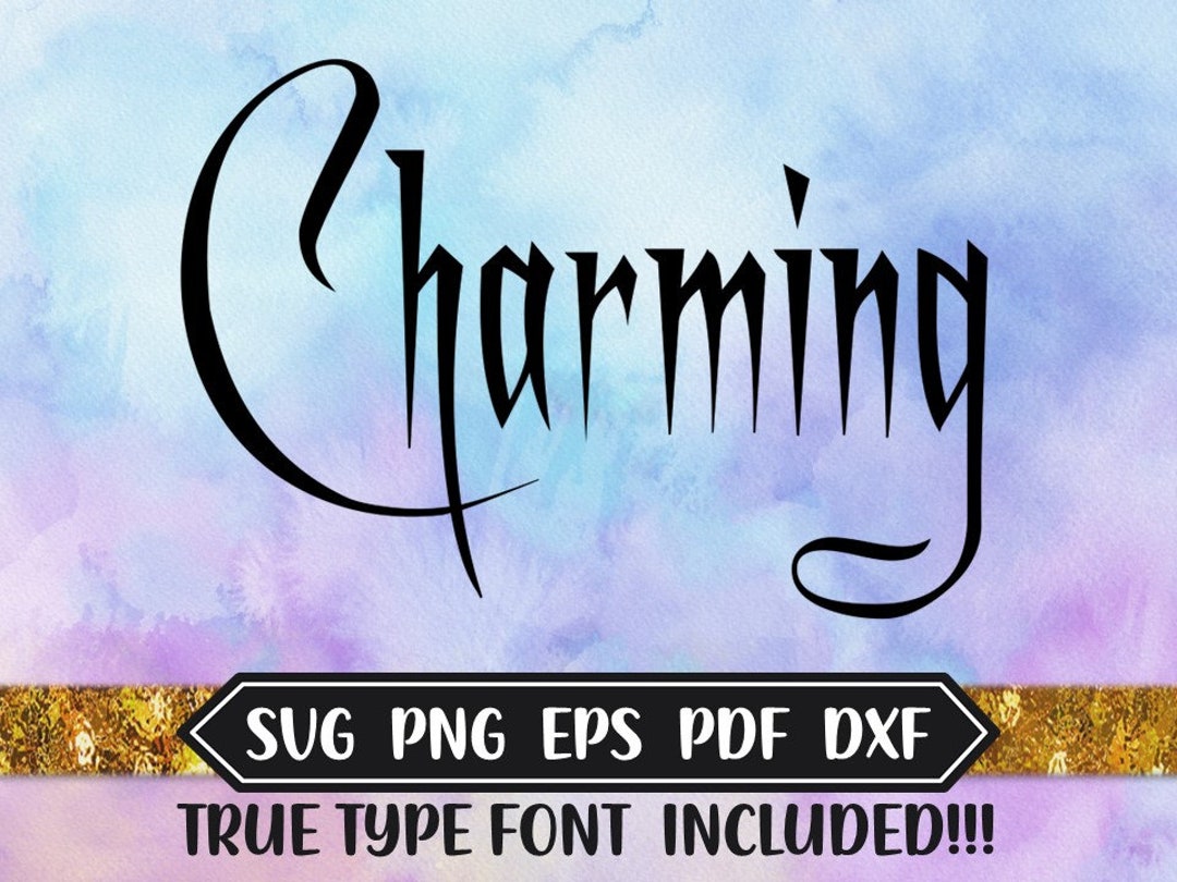 Charming True Type Font Download - Silhouette Studio - Cricut Machine ...