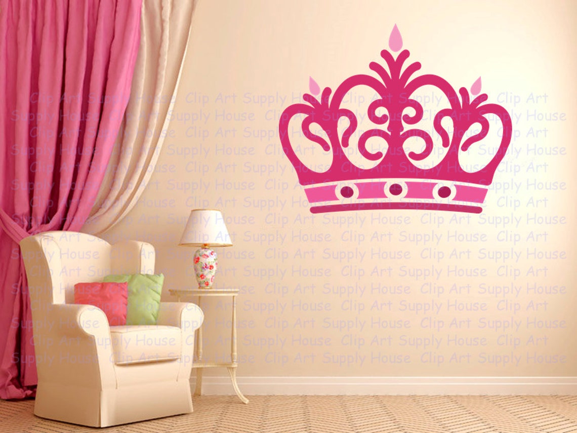 Princess Crown Bundle Clipart Design Files Crown SVG Clipart | Etsy